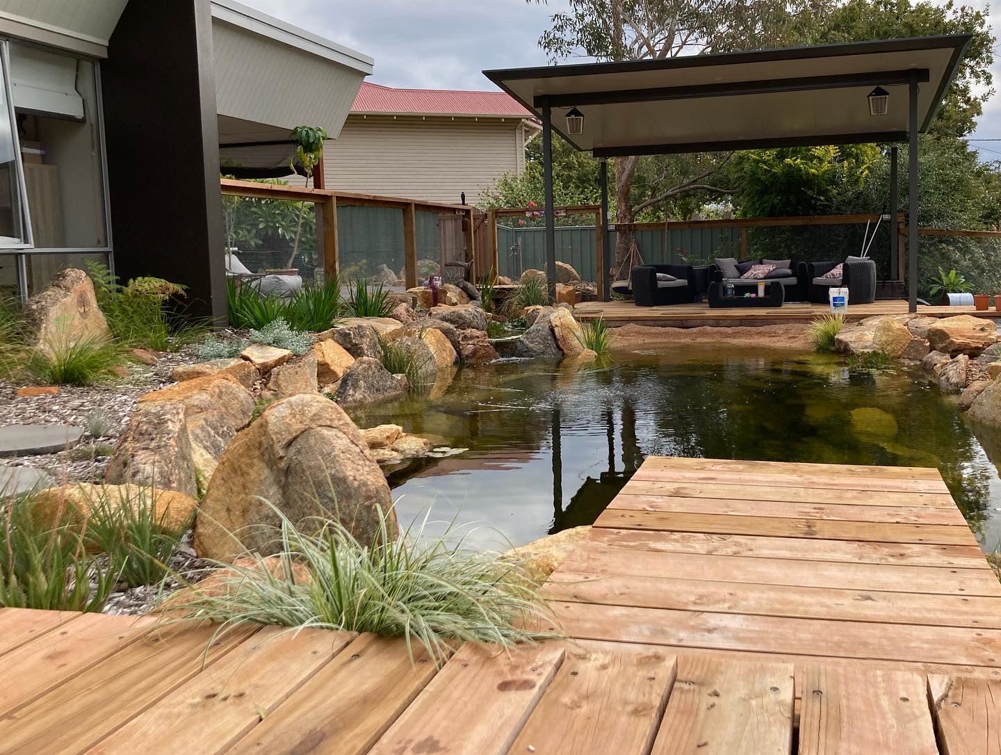 Swimming Pond Rock Pools by Think Green in Perth Western Australia